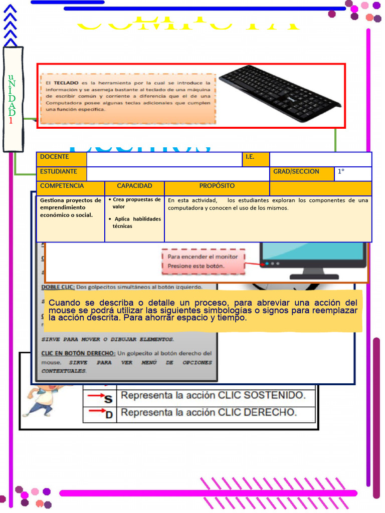 Ept Computación 1° - Actividad Del Alumno 02 | PDF | Informática | Ciencias de la Computación