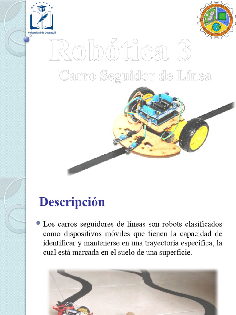 Carro Seguidor de Línea: Guía Completa | PDF | Electrónica | Arduino
