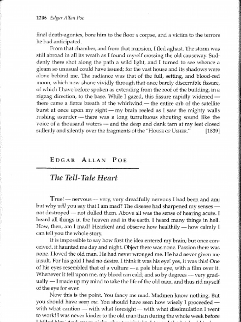 The Tell-Tale Heart | PDF