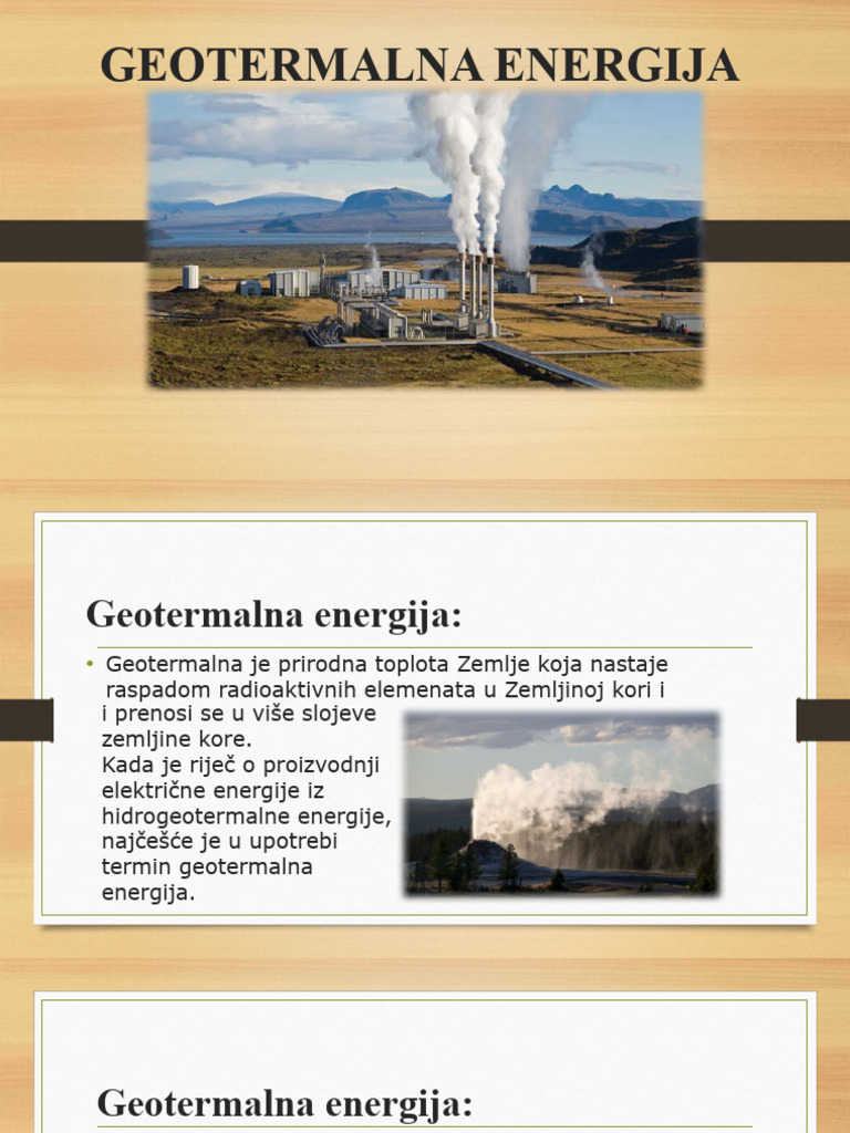 Geotermalna Energija | PDF