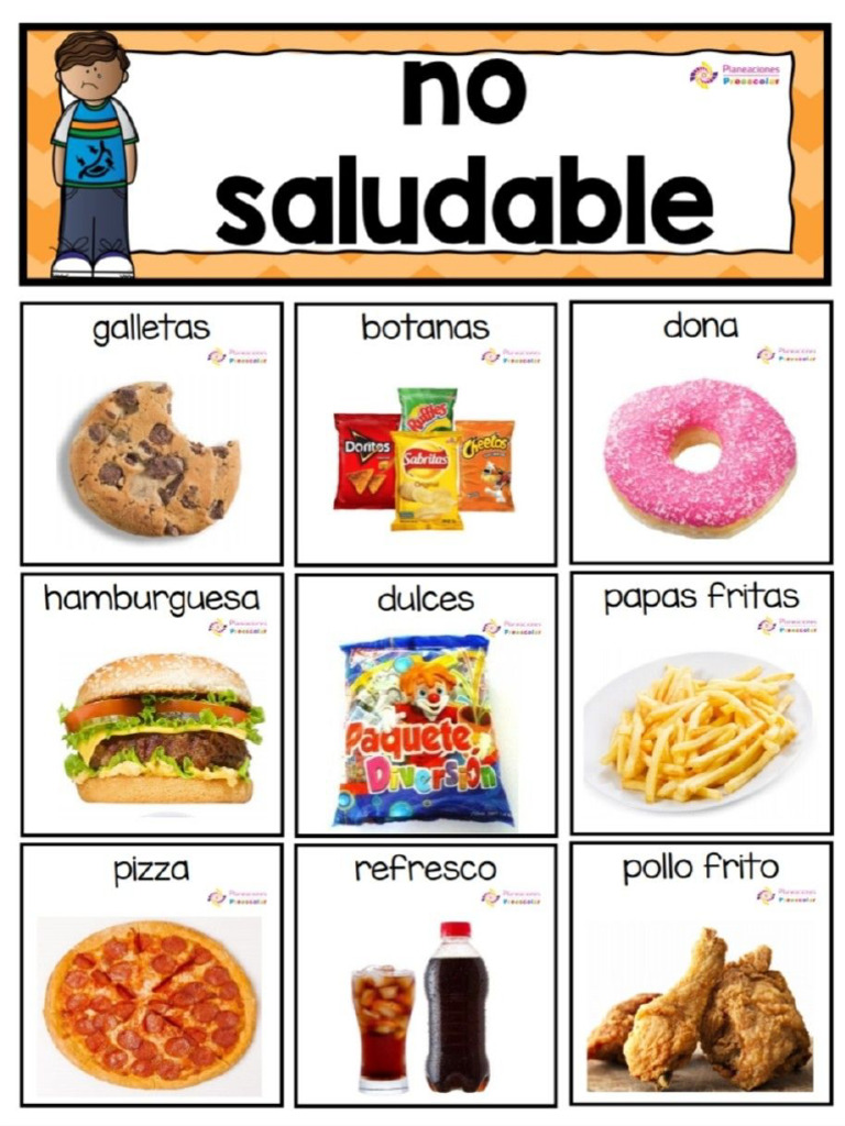 Alimentos No Saludables | PDF