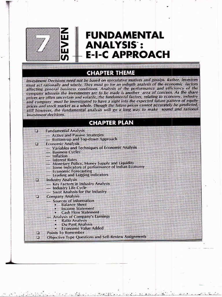 Eic Pdf Pdf Investing Stocks