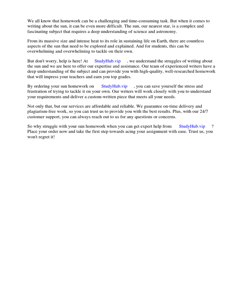 The Sun Homework | PDF | Gravity | Sun
