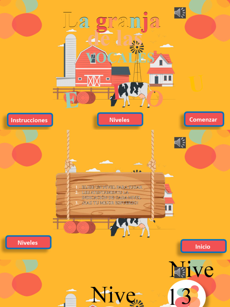 Juego Interactivo de Animales en la Granja | PDF | Mamíferos | Zoología