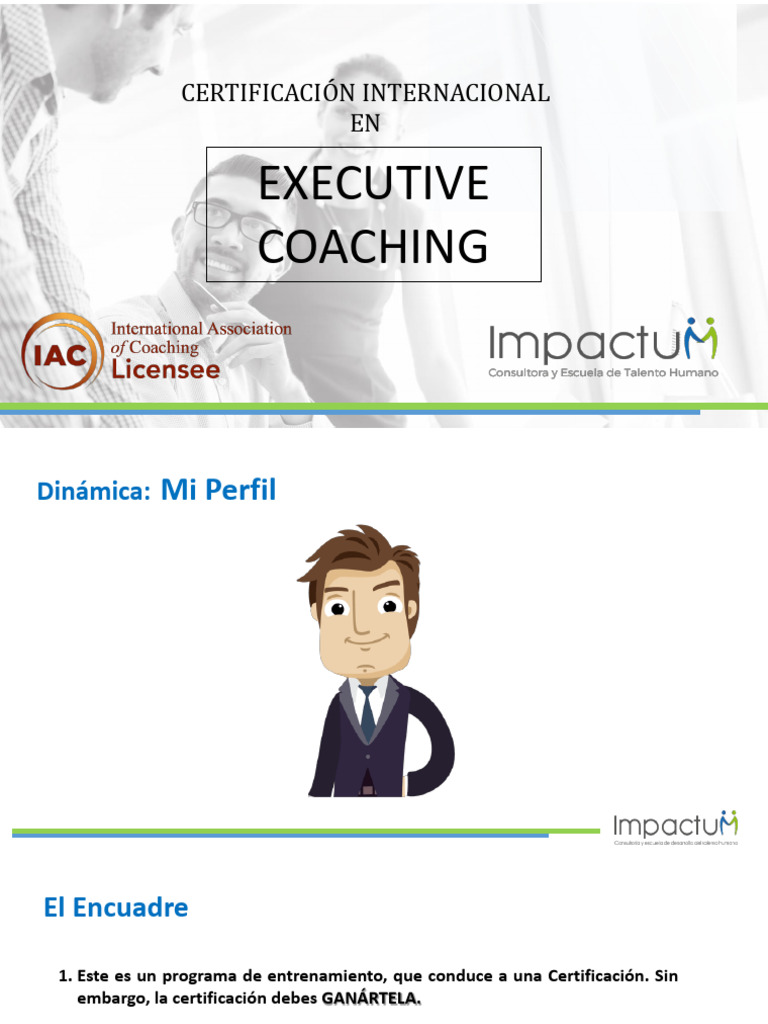 Formación Coaching Ejecutivo | PDF | Gestión de recursos humanos | Cerebro