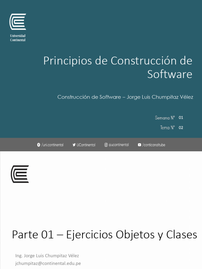 Ejercicios de Clases y Objetos en Java | PDF | Constructor (Programación Orientada a Objetos ...