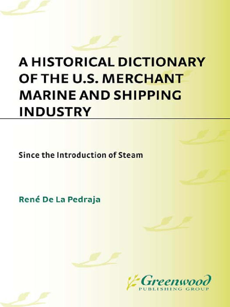 U.S. Merchant Marine Dictionary | PDF | Sailor | Steamship