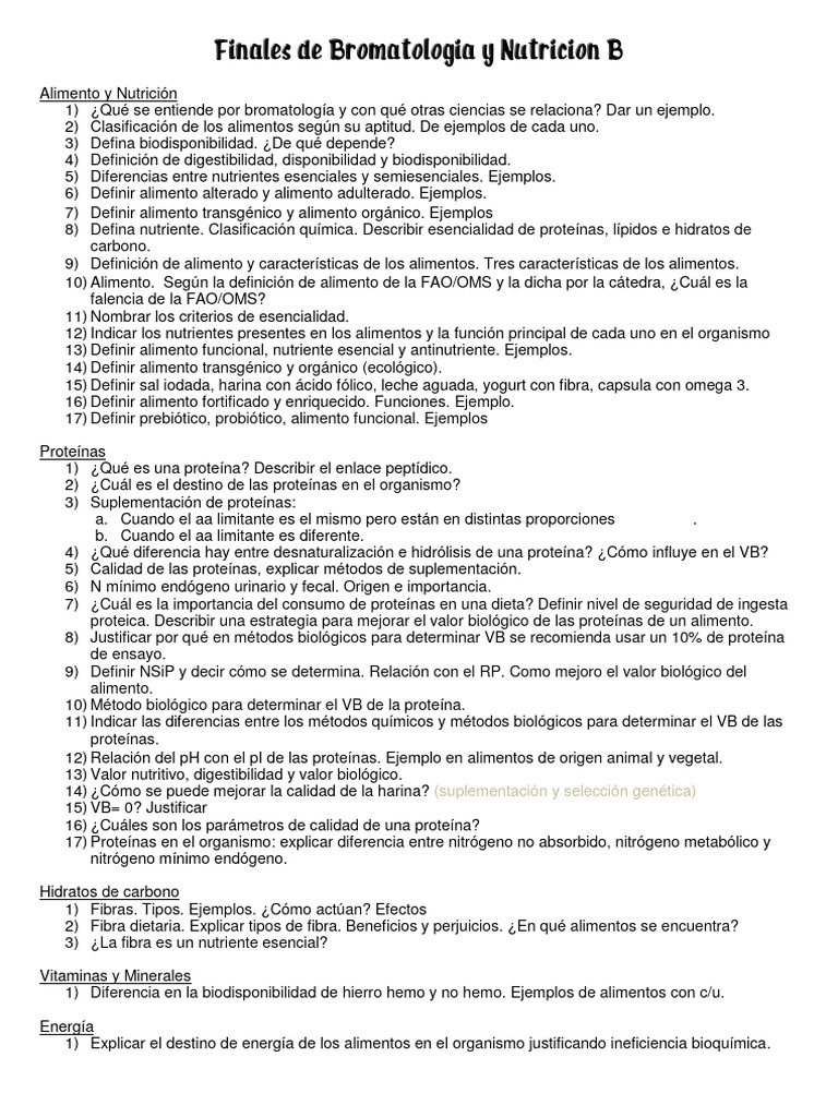 Finales ByN | PDF | Leche | Alimentos