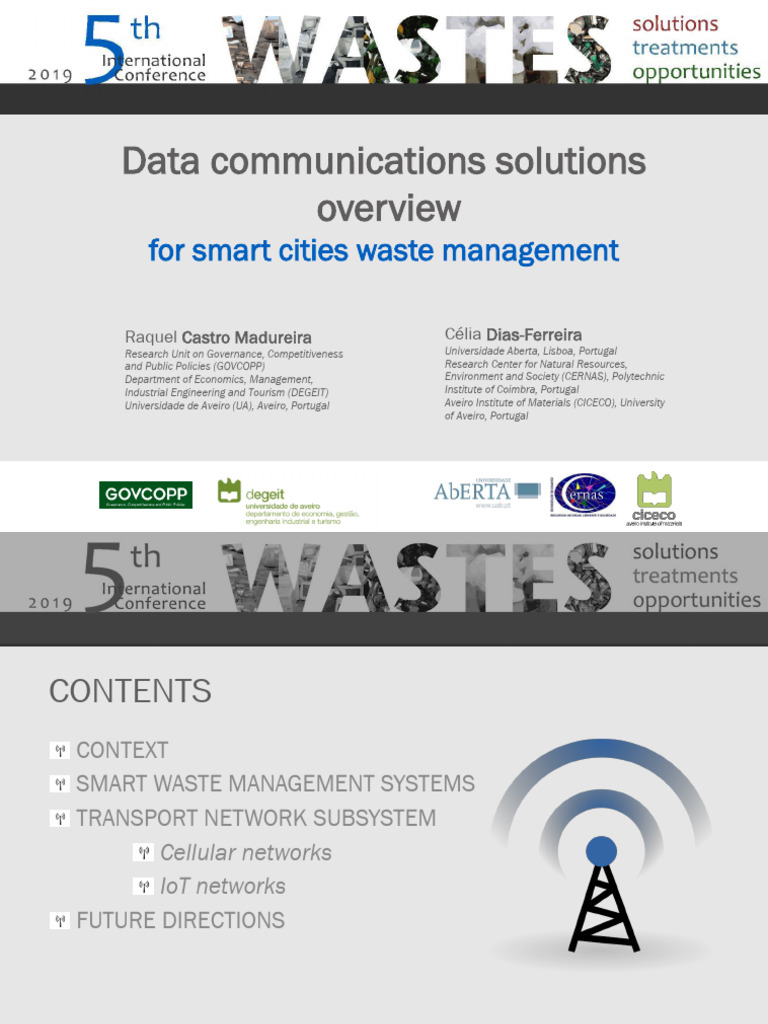 Smart Waste Management Data Solutions | PDF | Information And ...