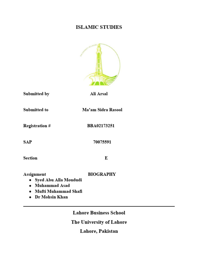 Islamic Studies | PDF | Abrahamic Religions