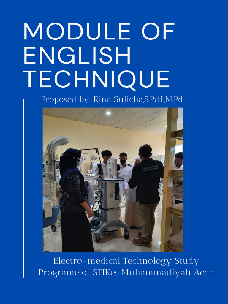 Module English TEM | PDF | Medical Device | Health Informatics