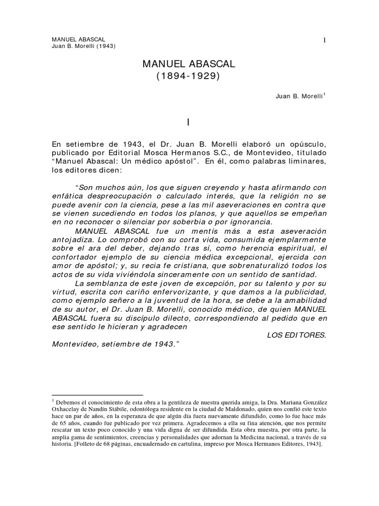 Abascal | PDF | eucaristía | Verdad