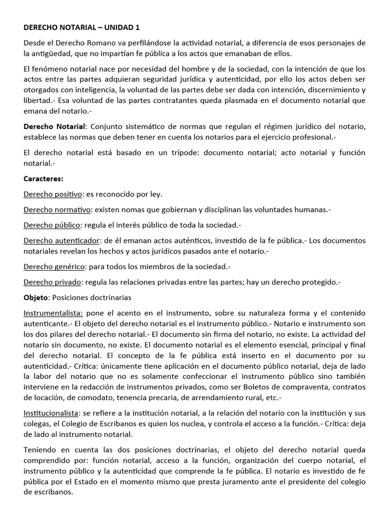 Introducción al Derecho Notarial | PDF | Justicia | Crimen y violencia