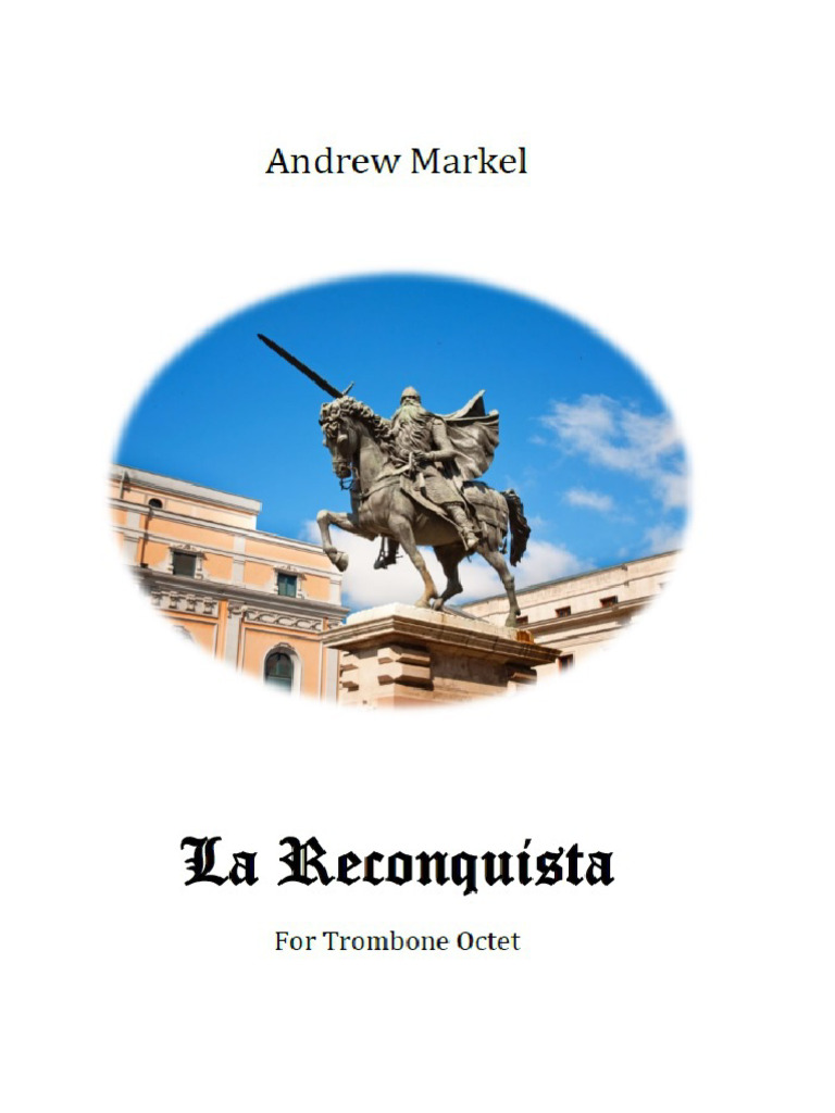 1.la Reconquista-Full Score, Markel Updated | PDF | Moors | Spain