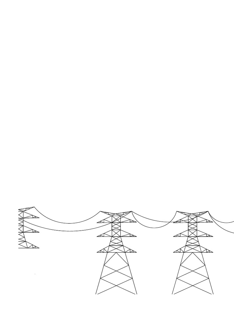 Transmission Tower Drawing-Model | PDF
