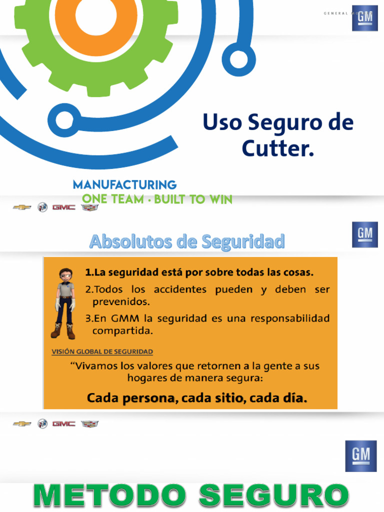 Curso Uso Seguro de Cutter | PDF