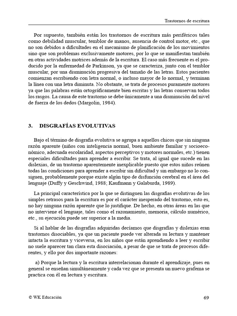 Contenido Tema 7 - Disgrafías Evolutivas (Cuetos, 2009) | PDF ... Contenido Tema 7 - Disgrafías Evolutivas (Cuetos, 2009) | PDF ...