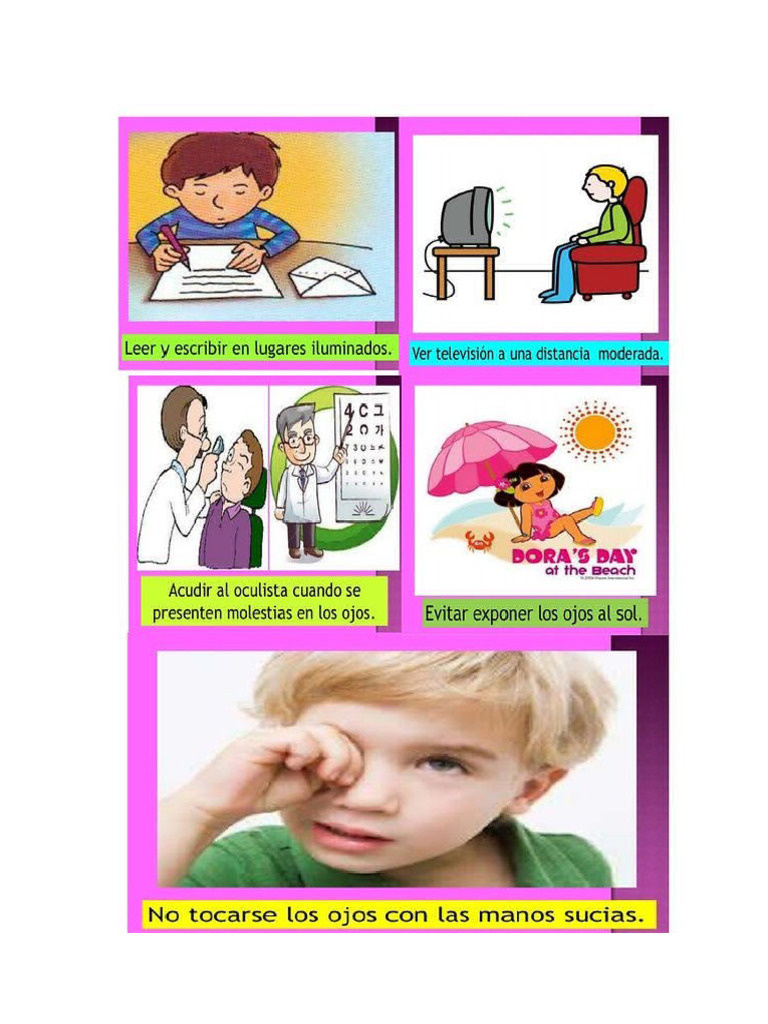 Cuidado de Los 5 Sentidos | PDF