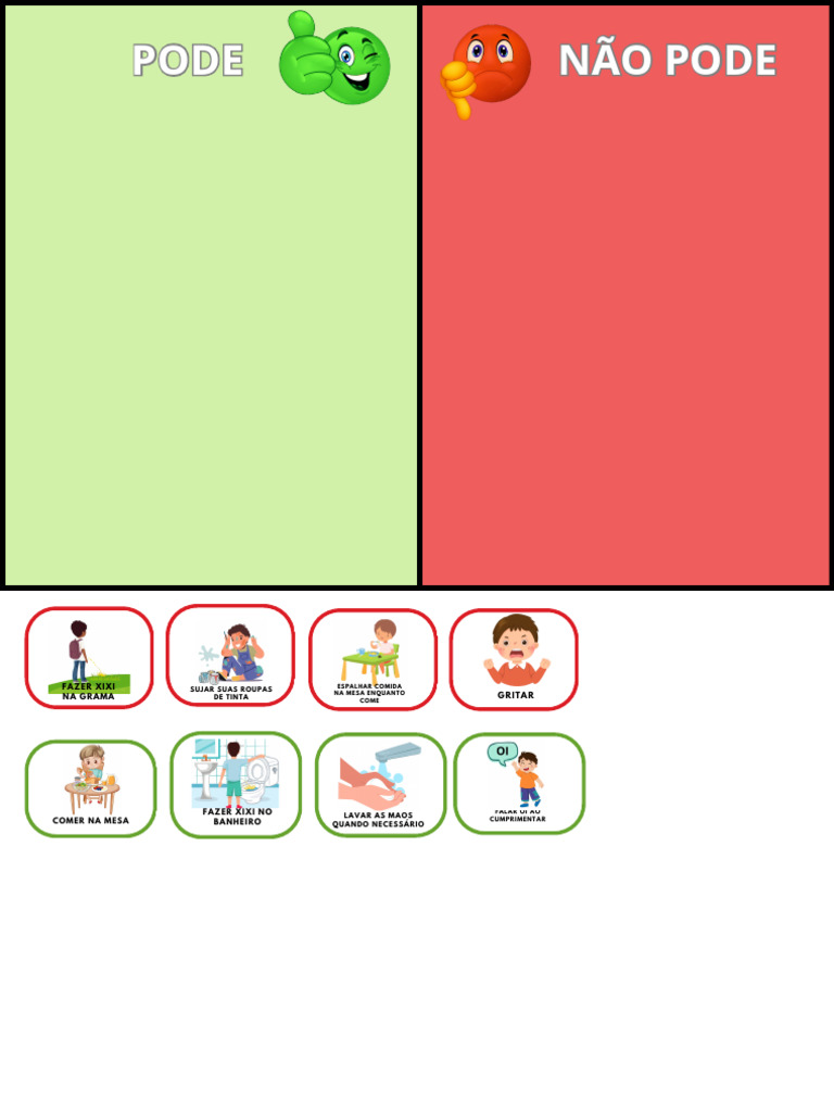 Pode Não Pode | PDF