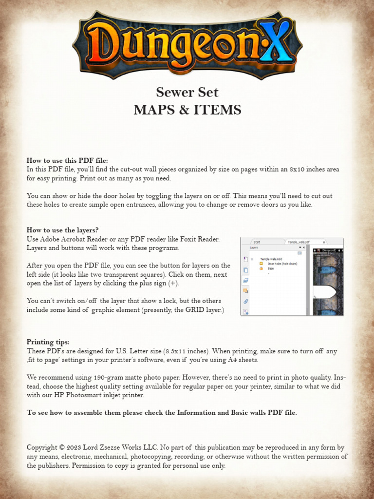 Maps and Items | PDF