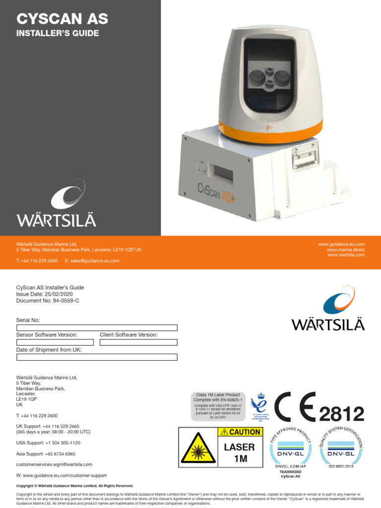 Cyscan As Installers Guide | PDF | Electrical Connector | Electronics