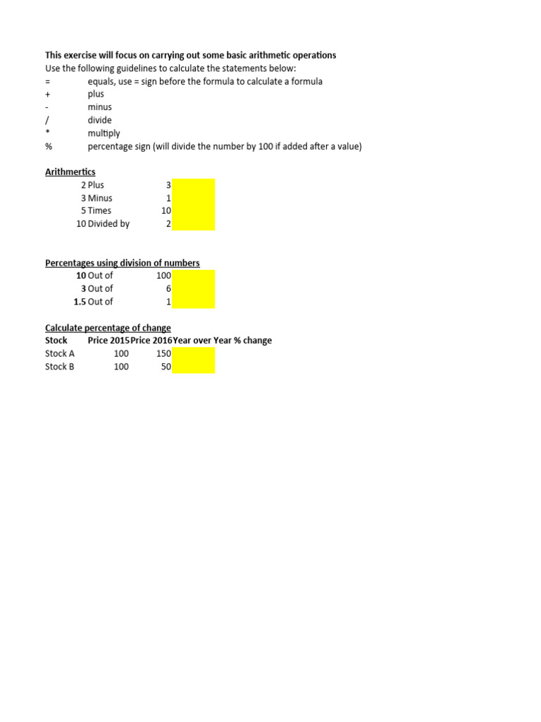 Practical 1 | PDF | Percentage | Arithmetic