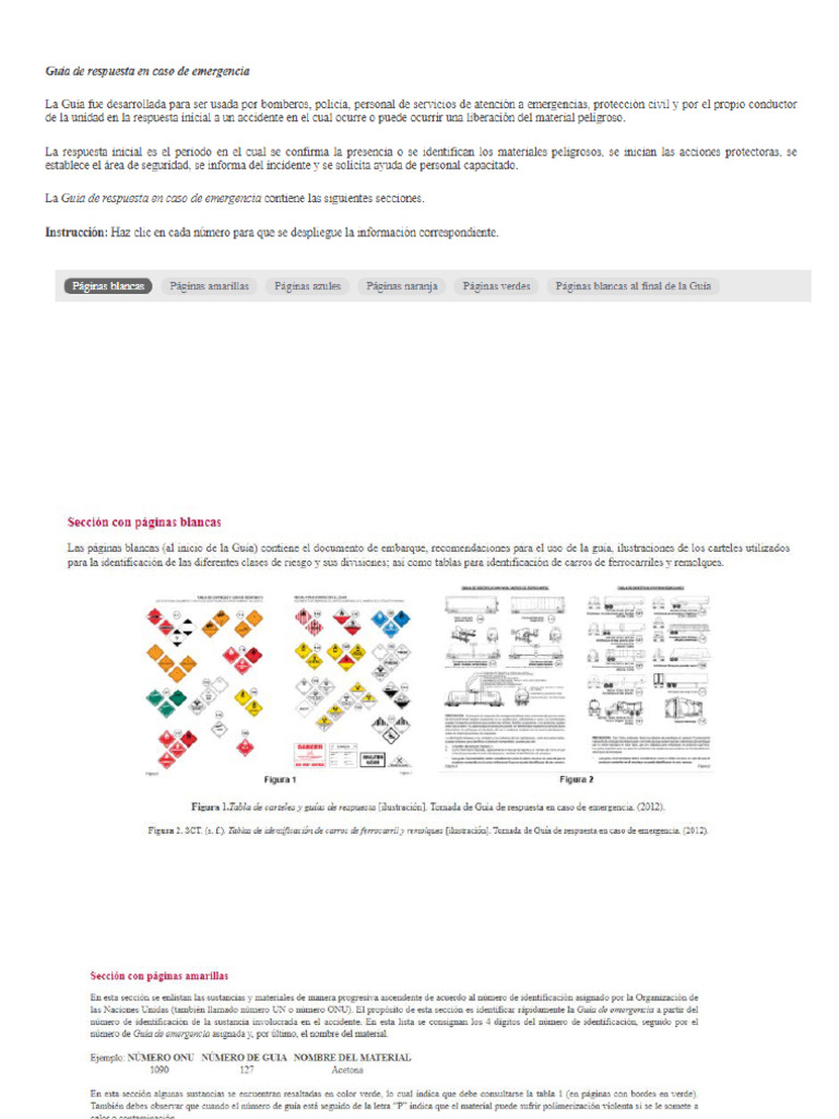 La Guía De Respuesta En Caso De Emergencia Pdf 7148