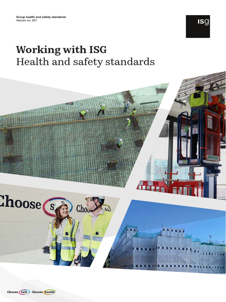 Working With ISG Health and Safety Standards | PDF | Occupational ...