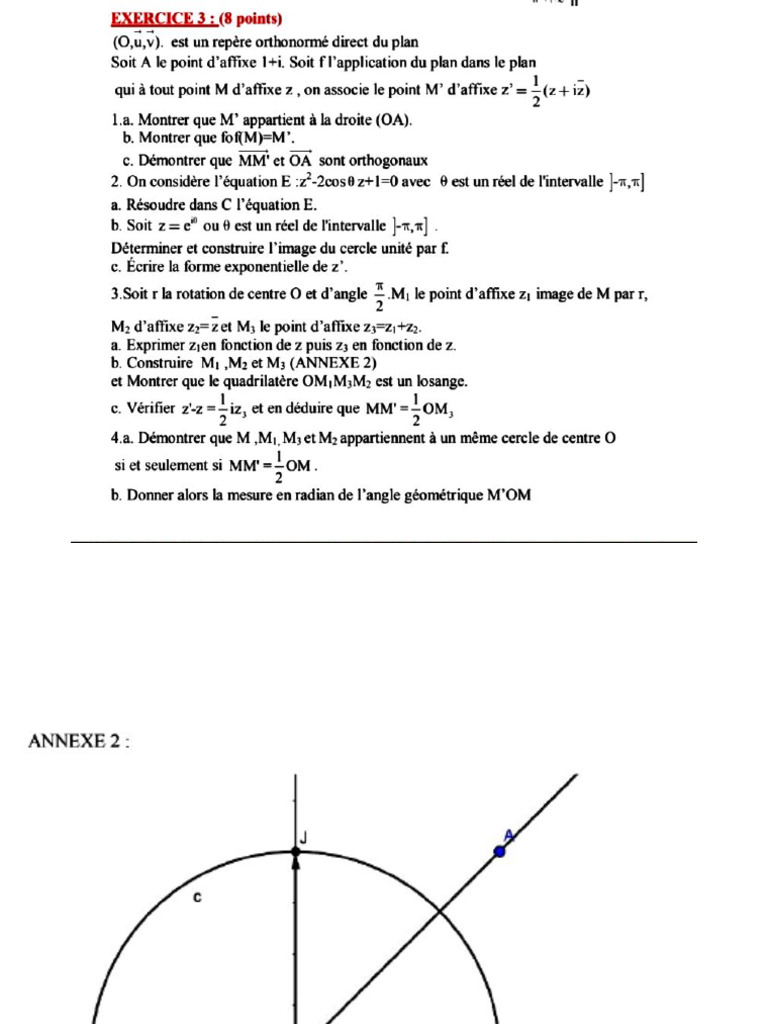Ex Comp Bac Math | PDF