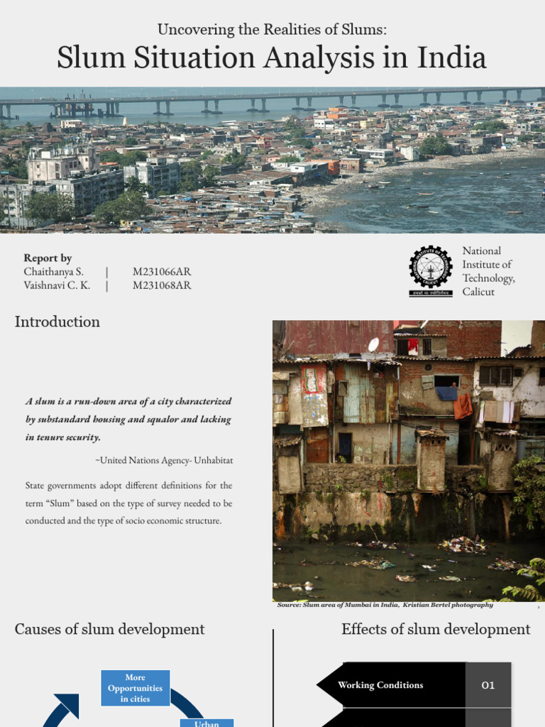 Assignment1 Housing Slum VCK Cs | PDF | Slum | Environmental Engineering