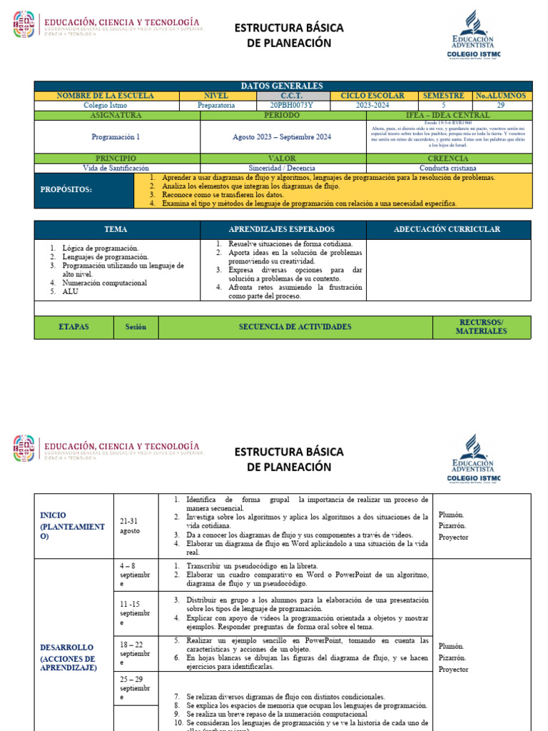 Prog1 - 5to Semestre | PDF | Python (lenguaje de programación) | Programación de computadoras