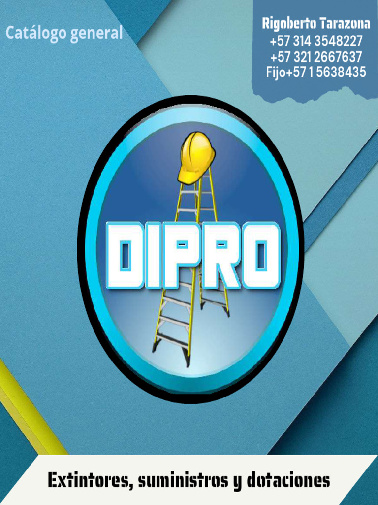 Catálogo de Productos Dipro | PDF | Seguridad vial | Primeros auxilios