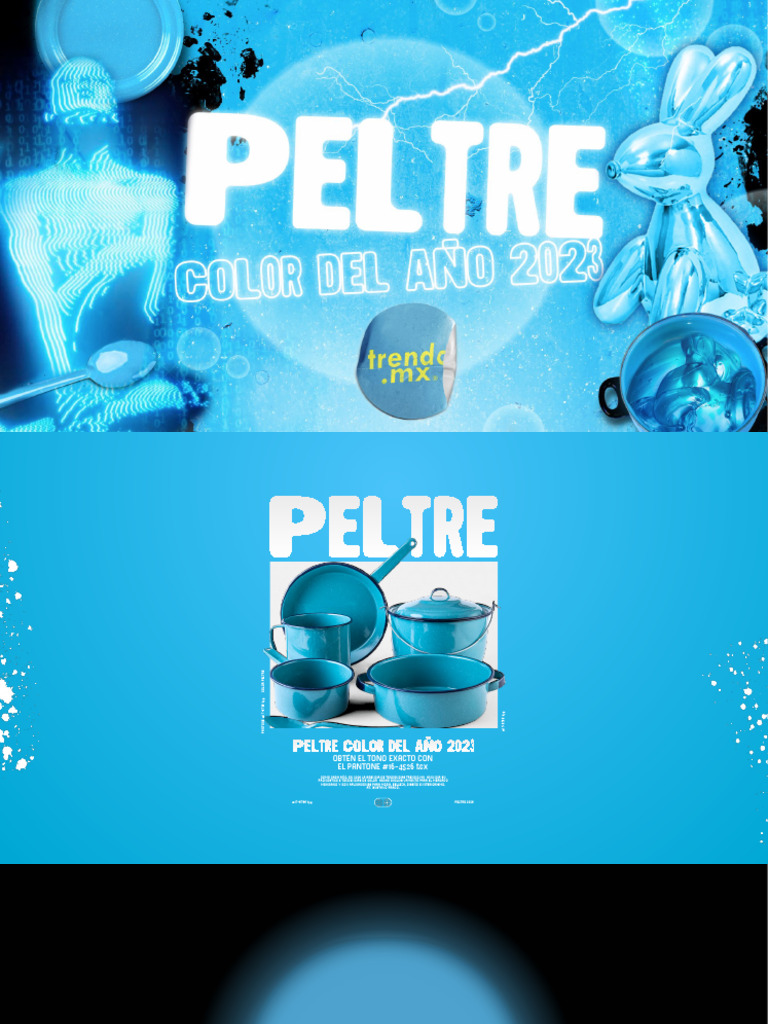 Peltre Color Del Año | PDF