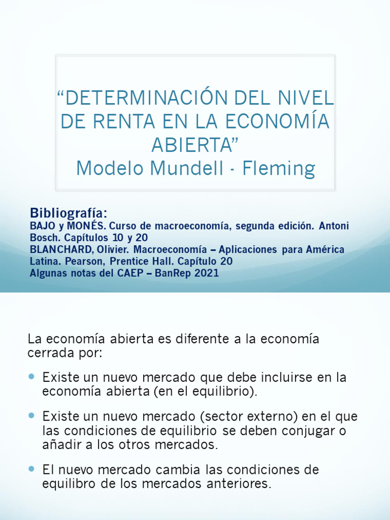 Capítulo 20-Bajo Monés y Blanchard | PDF | La política monetaria | La ...