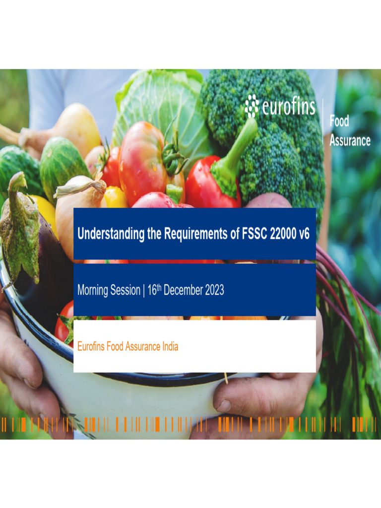FSSC 22000 v6: Key Insights for Food Industry | PDF | Wellness