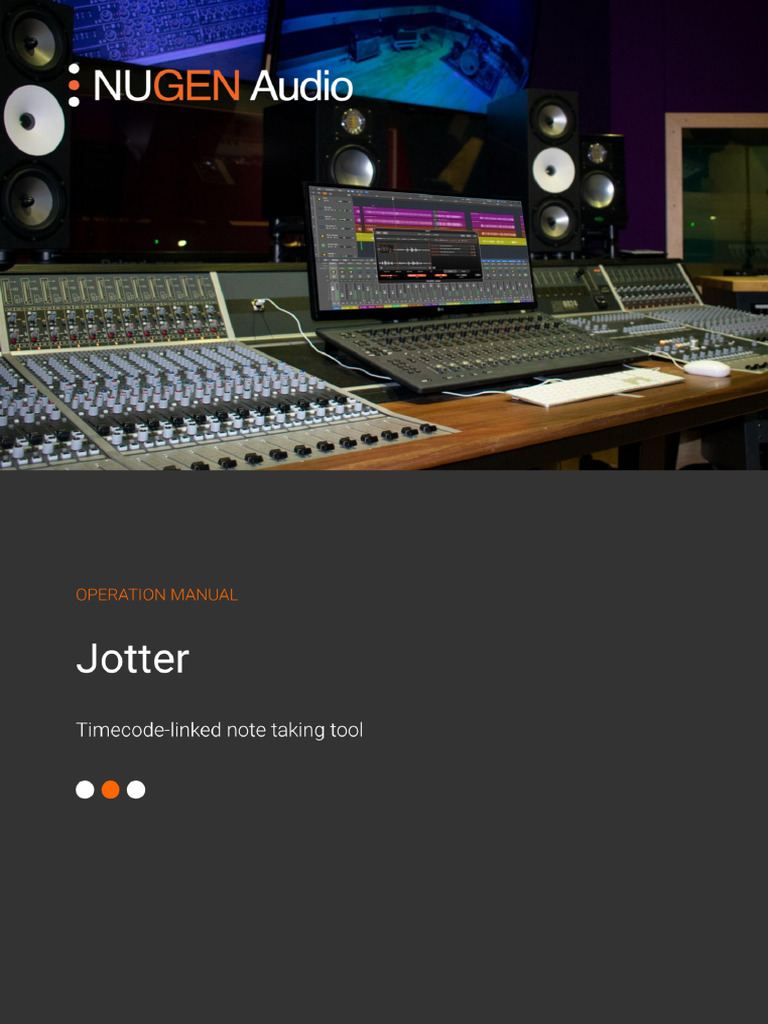 Jotter Manual | PDF | Window (Computing) | Computing