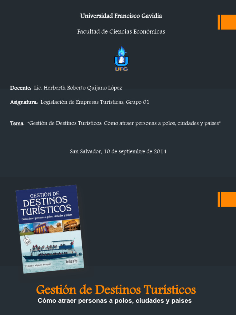 Gestión de Destinos Turísticos Efectiva | PDF | Turismo | Análisis FODA