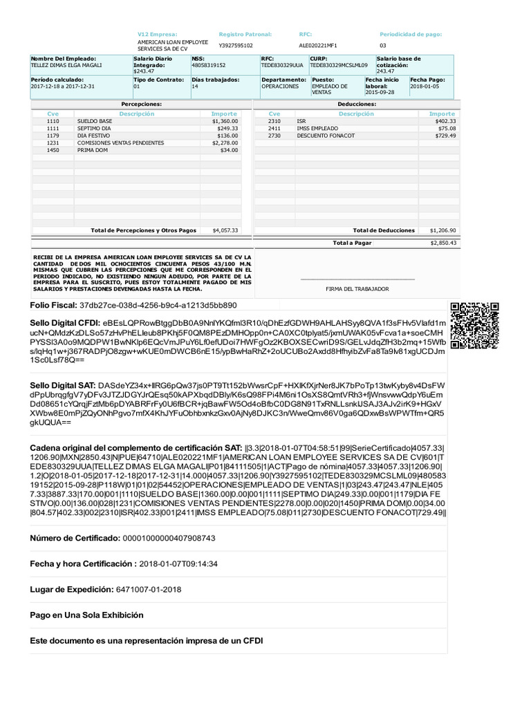 Cve Descripción Import e Cve Descripción Import E: V12 Empresa ...