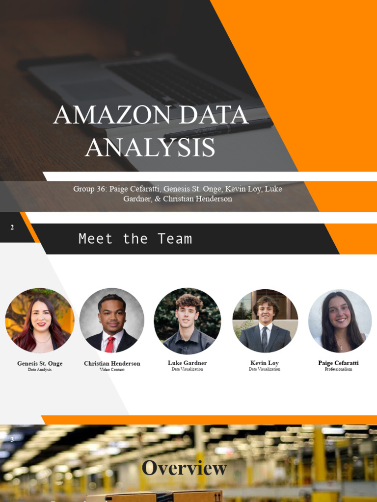 Amazon Data Analysis Presentation 1 | PDF | Errors And Residuals | Regression Analysis