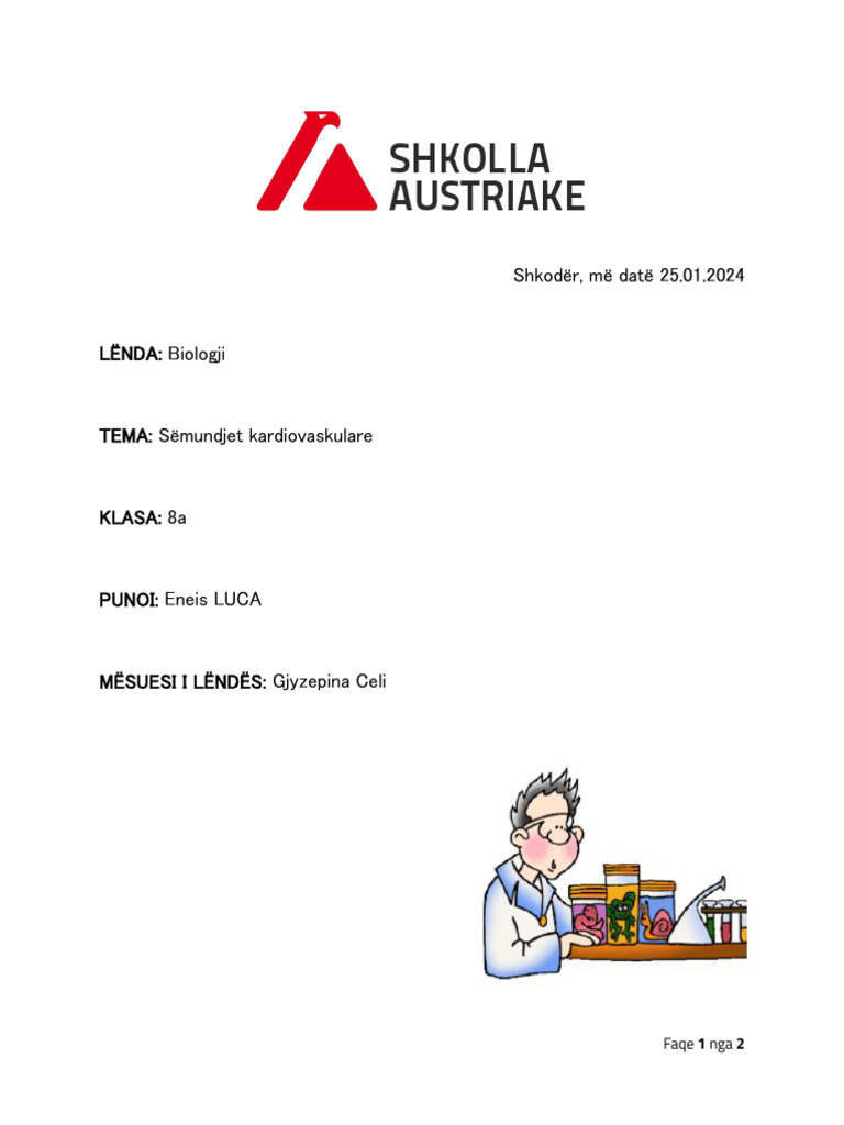 Sëmundjet Kardiovaskulare | PDF