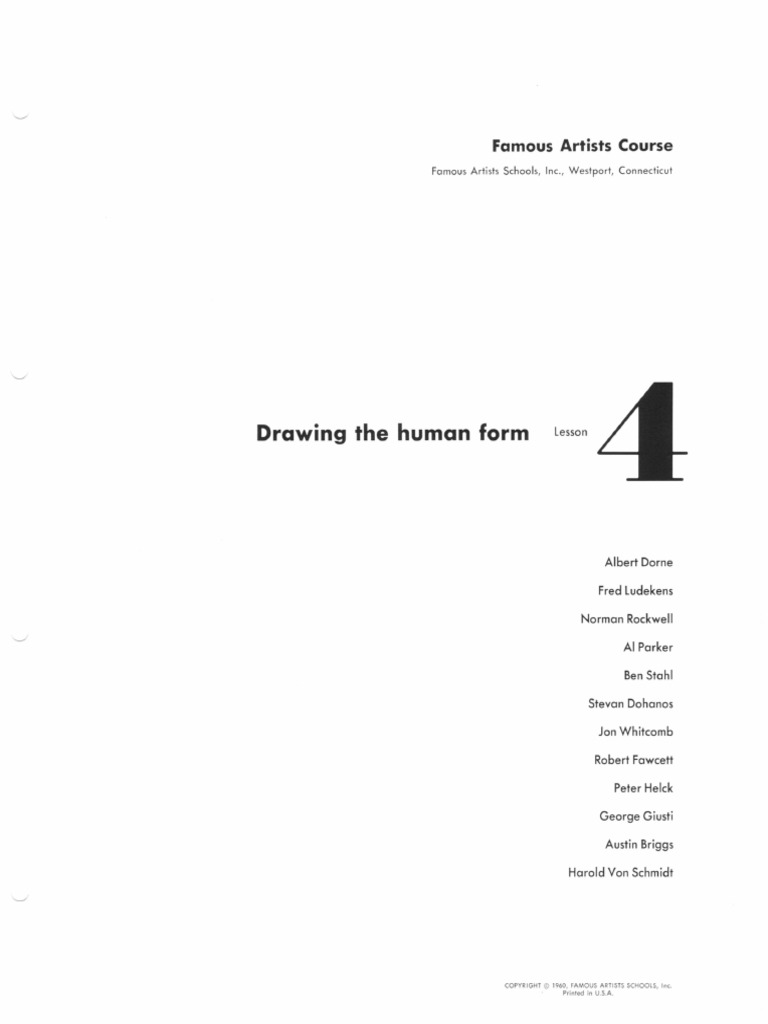Drawing The Human Form | PDF