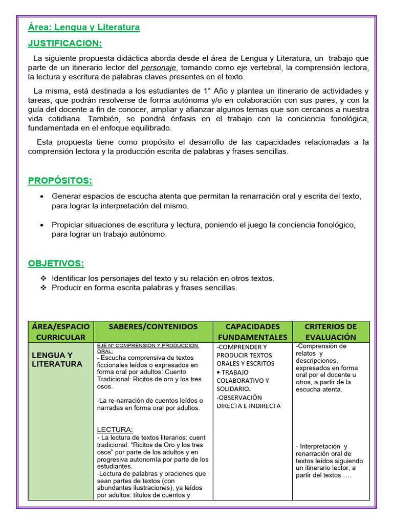 Secuencia Los Tres Chanchitos Lengua Pdf Comprensión Lectora