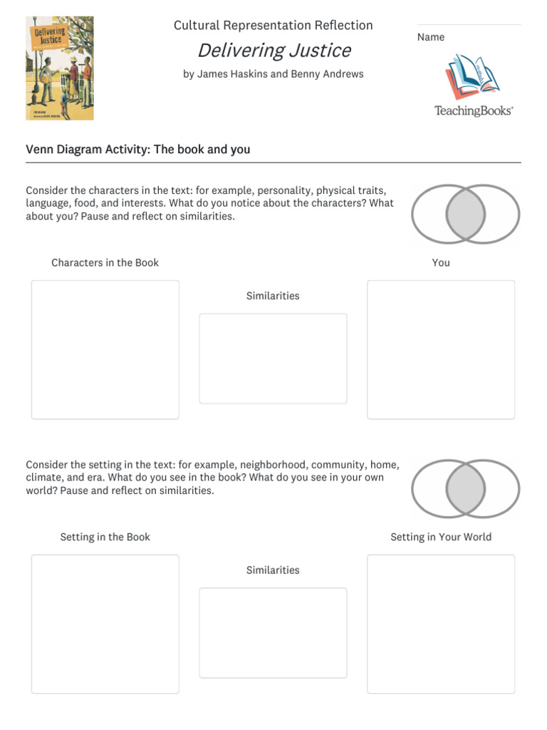 Cultural Representation Reflection Delivering Justice | PDF | General ...