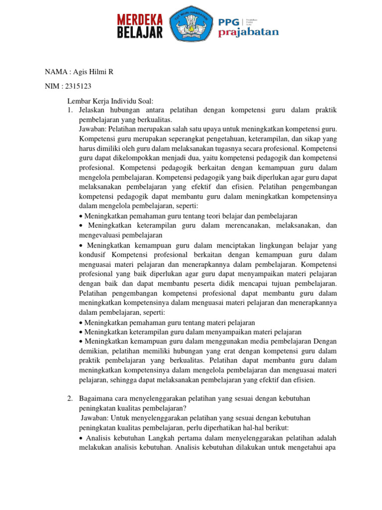 Topik 2 Eksplorasi Konsep Individu | PDF | Karier & Perkembangan