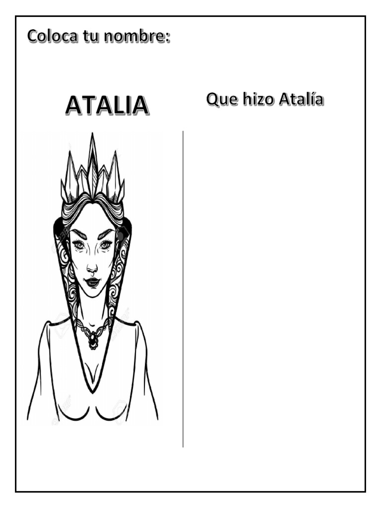 Atalia Reina Mala | PDF