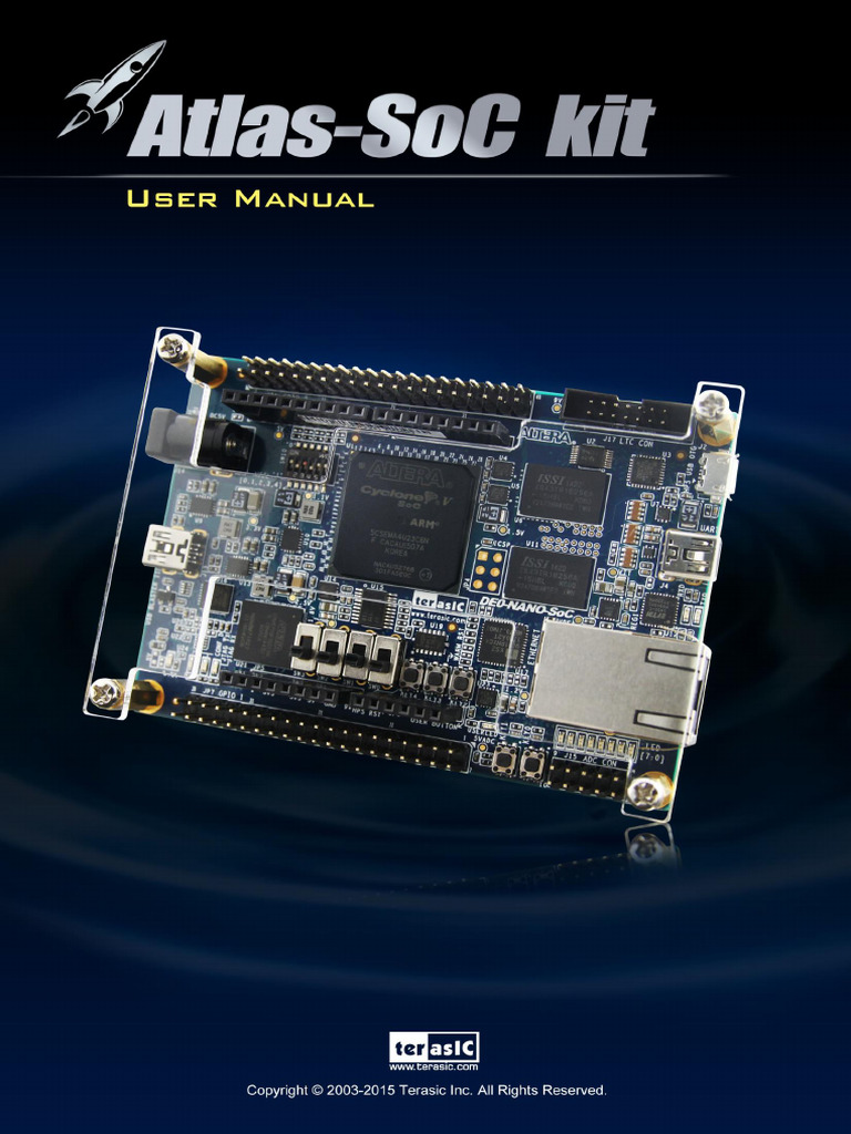 DE0-Nano-SoC User Manual Atlas | PDF | Field Programmable Gate Array | Analog To Digital Converter