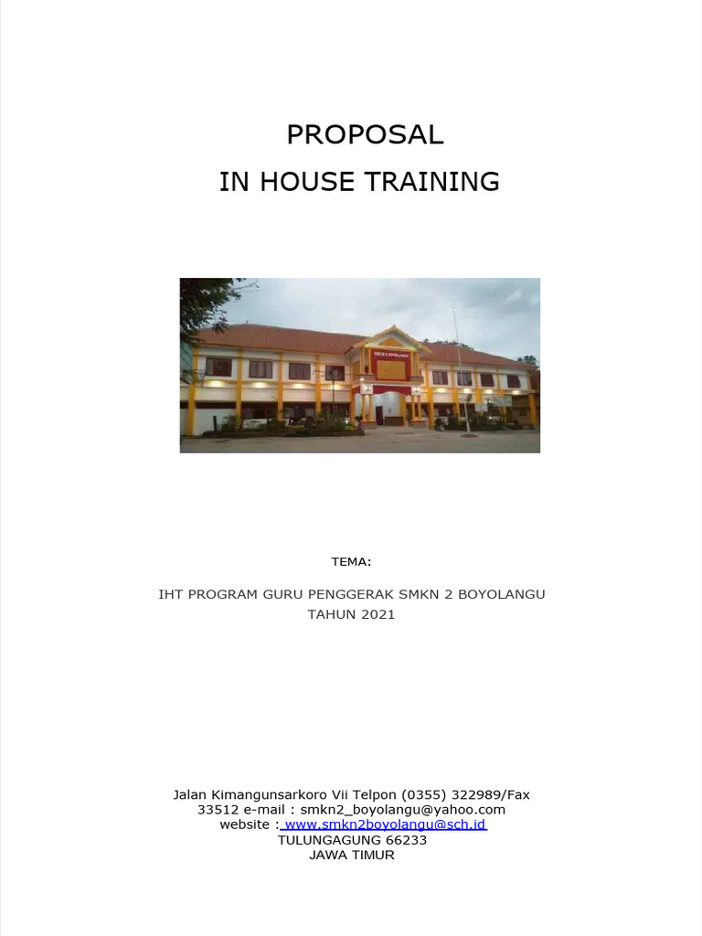 PDF Proposal Iht Guru Penggerak | PDF