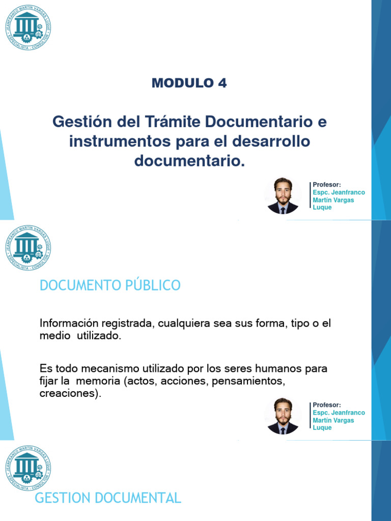 Gestión de Tramite Documentario - Jeanfranco Martín Vargas Luque | PDF | Gestión de registros ...