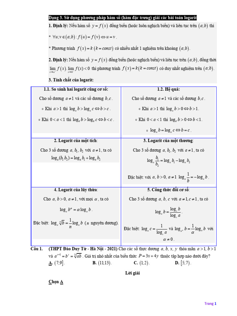 File Đáp Án 9-10 D NG 3X | PDF