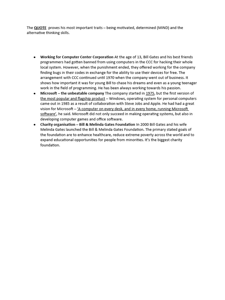 bill gates | PDF